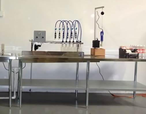 Easy Fill Manual Water Bottling Machine - Glopak